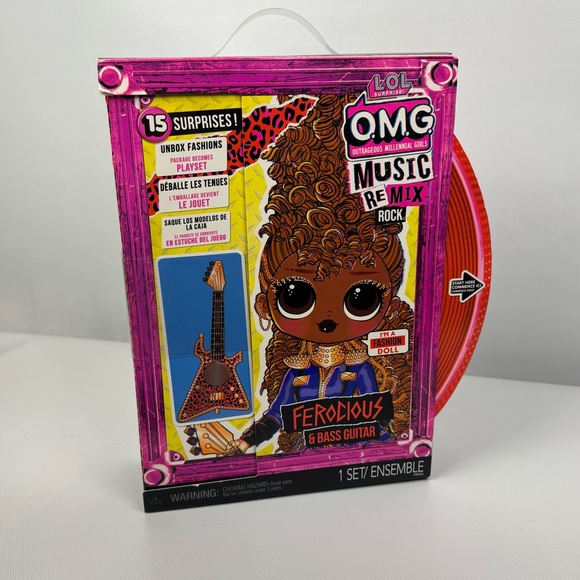 L.O.L. Surprise! | Toys | Lol Surprise Omg Remix Rock Ferocious Fashion ...